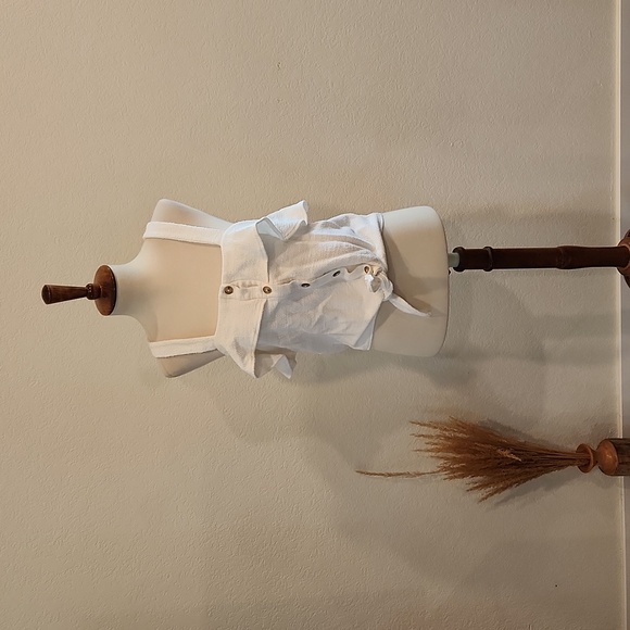 Madewell | Tops | Texture Thread Ruffle Tiefront Tank | Poshmark